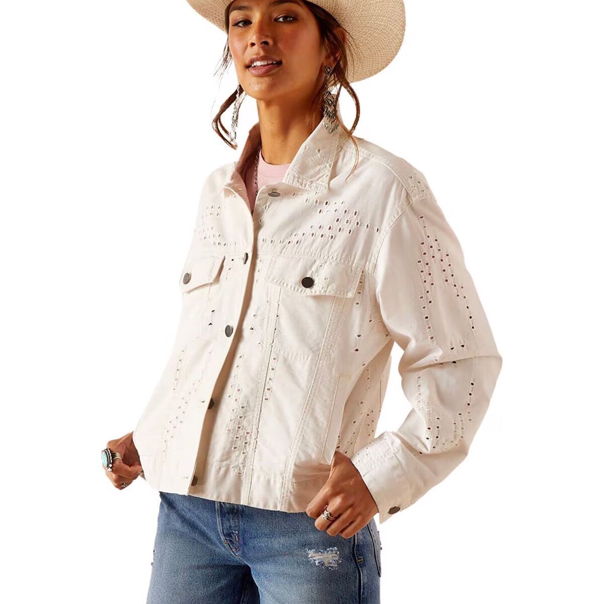 Women's White Casual Jackets | Steep & Cheap