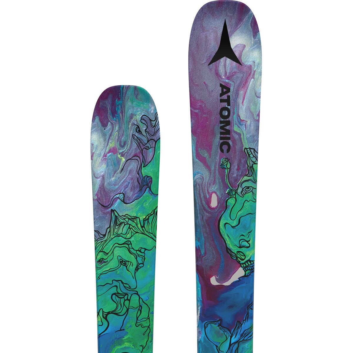 Atomic Bent Chetler Mini Ski - 2023 - Kids' - Ski