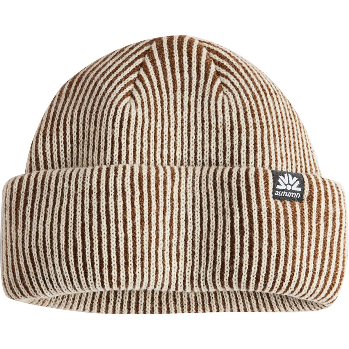 Autumn Cord Double Roll Beanie - Men