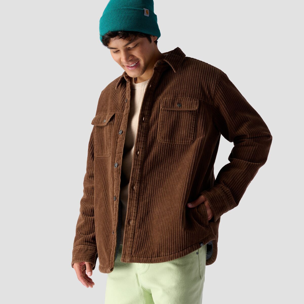 Backcountry Corduroy High Pile Fleece Lined Shirt Jacket - Men's - Men