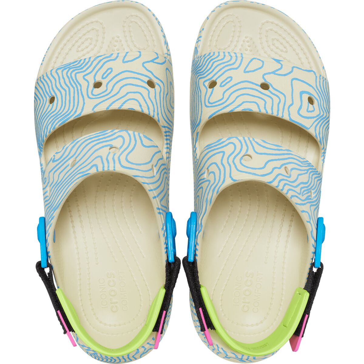 Crocs Classic All-Terrain Topographic Sandal - Men