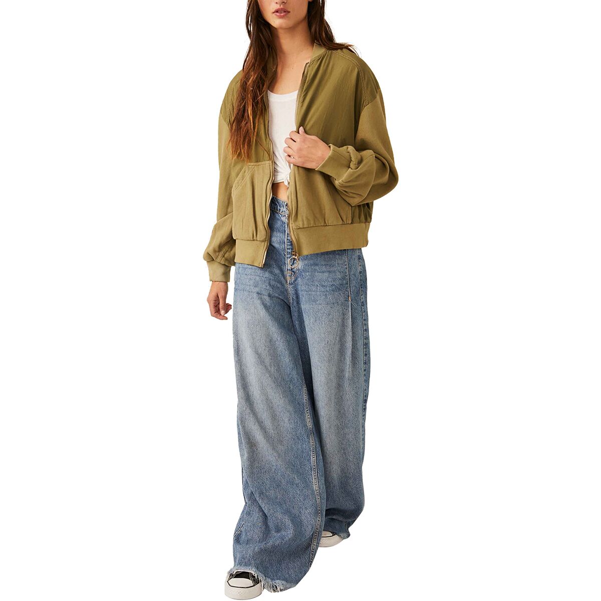 Free People Karma Bomber Jacket - Women's - Women