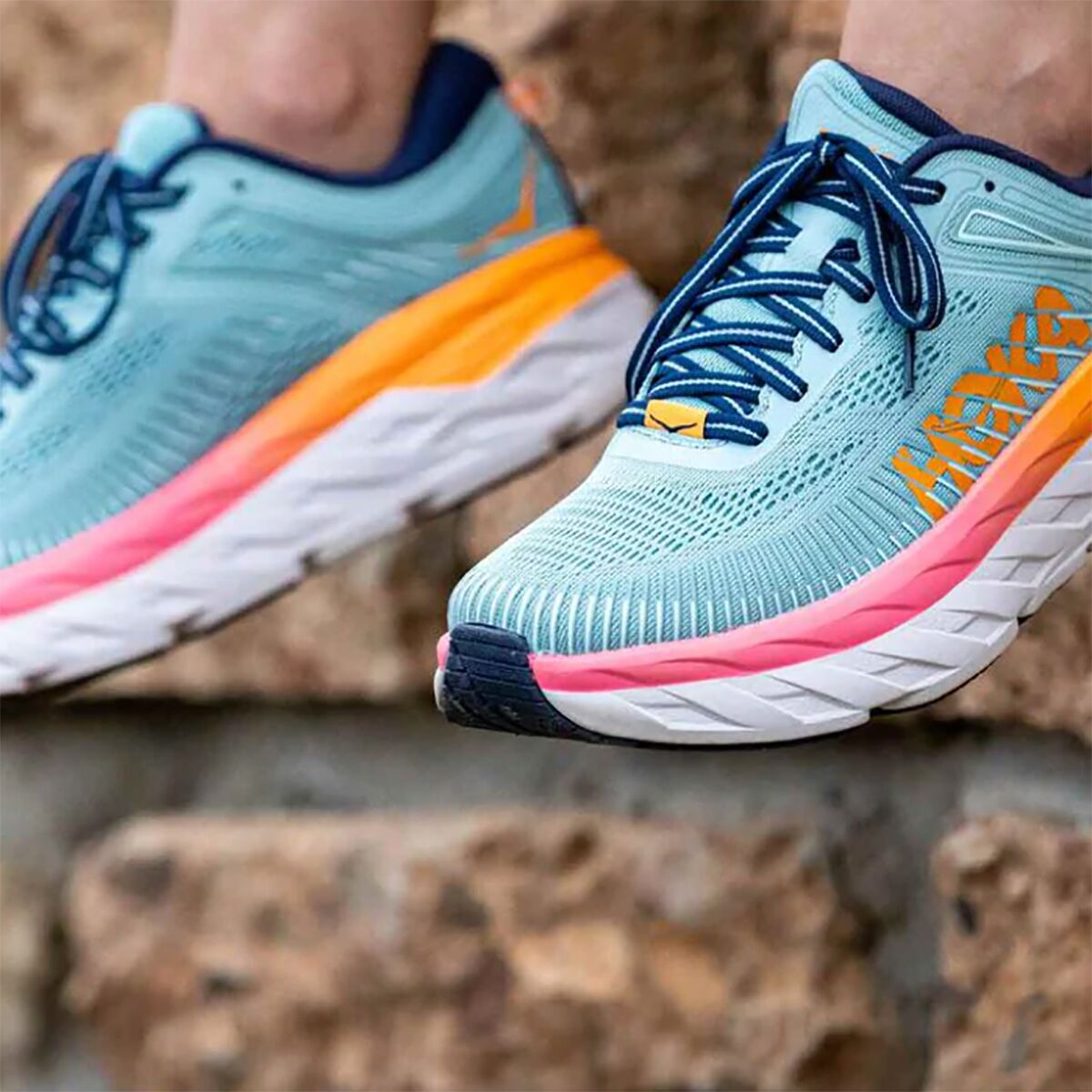 HOKA Bondi 7 Wide Running Shoe Women s Women