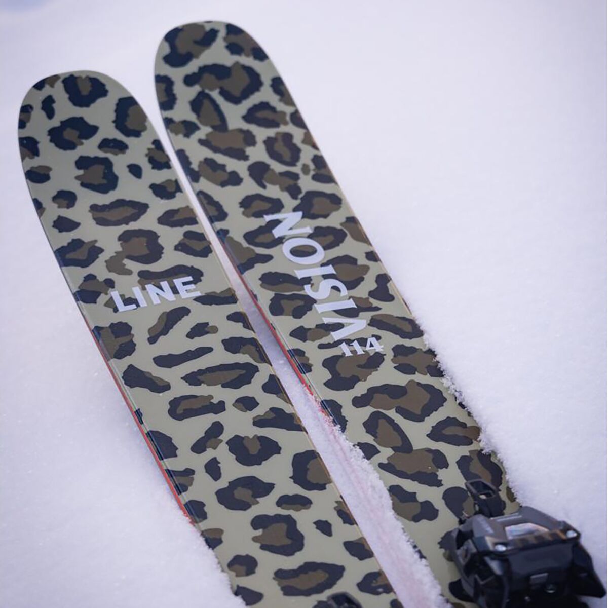 Line Vision 114 Skis Ltd Edition Camo Pack 2025 - Ski