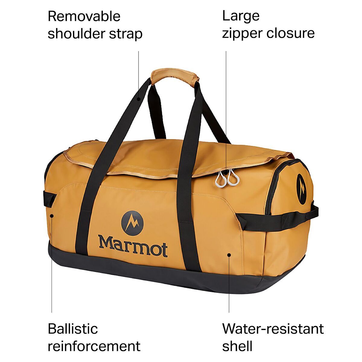 Marmot Long Hauler Large 75L Duffel Bag - Travel