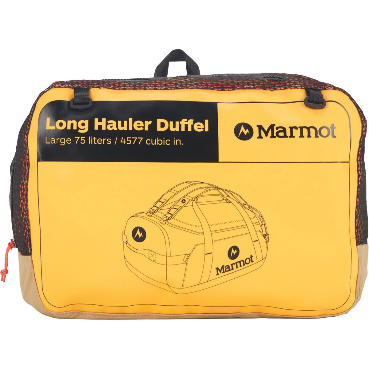 Marmot Long Hauler Large 75L Duffel Bag - Travel