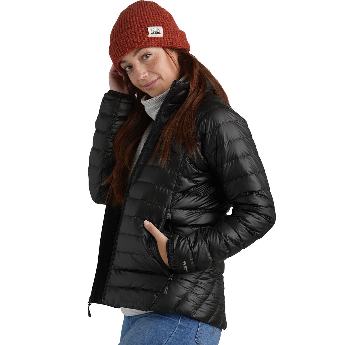 Women's Black Down Jackets & Down Coats | Steep & Cheap