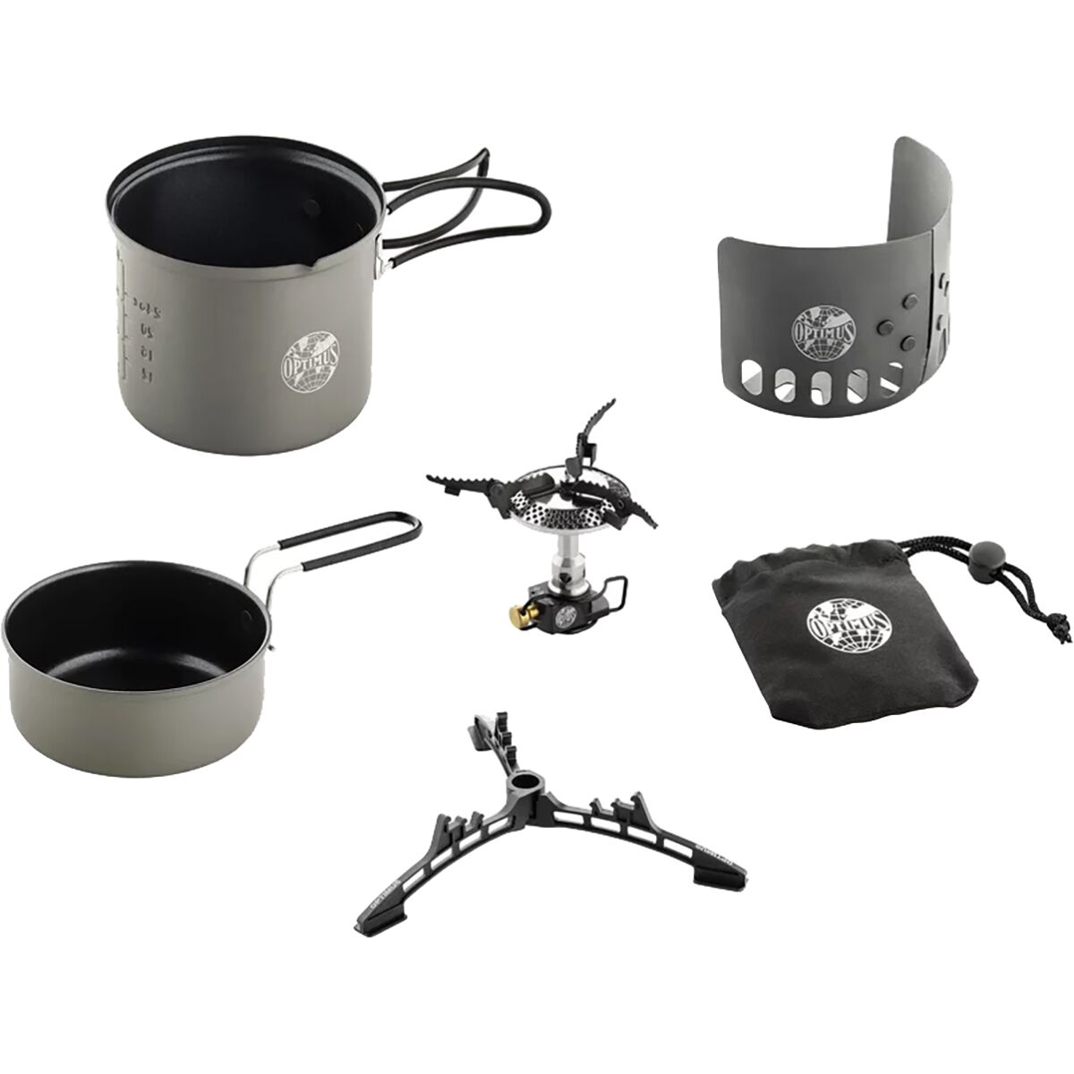 Optimus Elektra FE Cook System - Black Edition - Hike & Camp