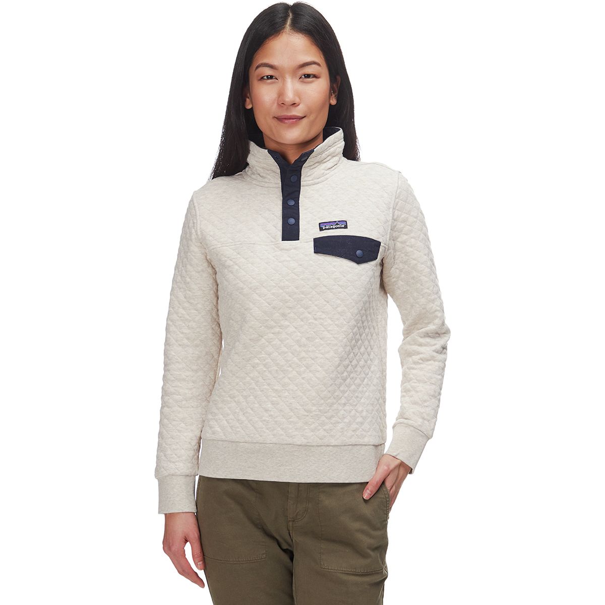 Patagonia Organic Cotton Quilt Snap-T Pullover Sweatshirt - Women's - Women