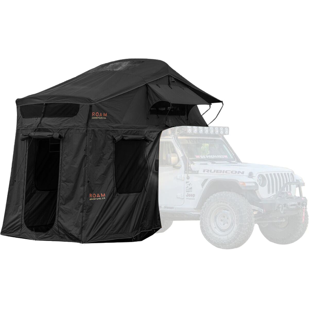 ROAM Adventure Co Vagabond XL Rooftop Tent + Annex: 4-Person - Hike & Camp