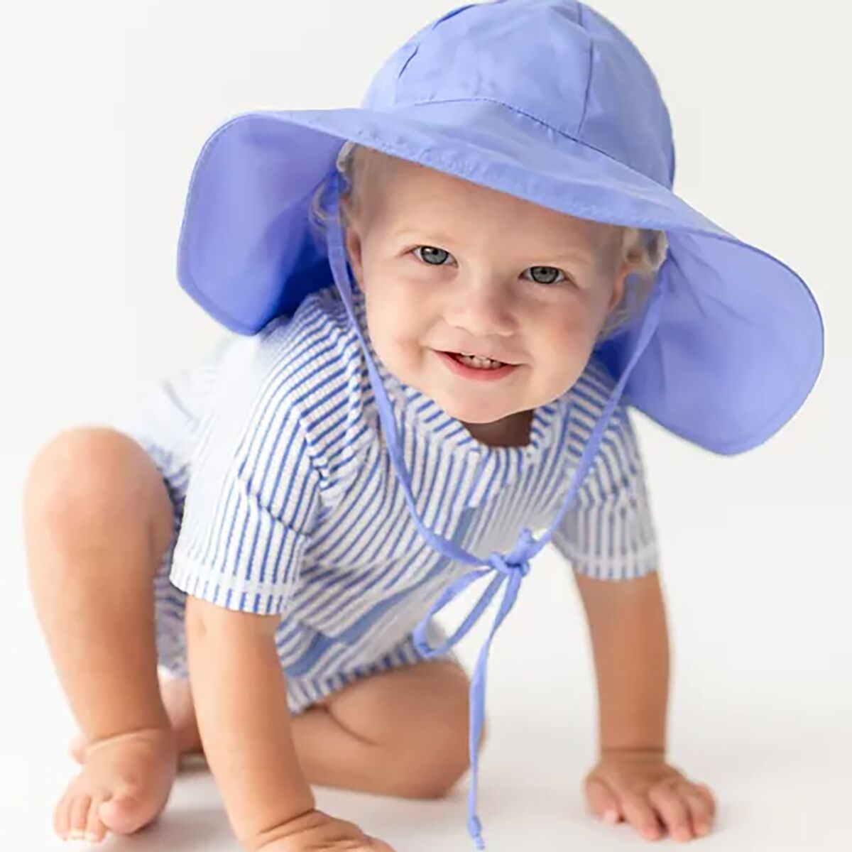 Ruffle Butts Short-Sleeve One-Piece Rash Guard - Infant Boys' - Kids