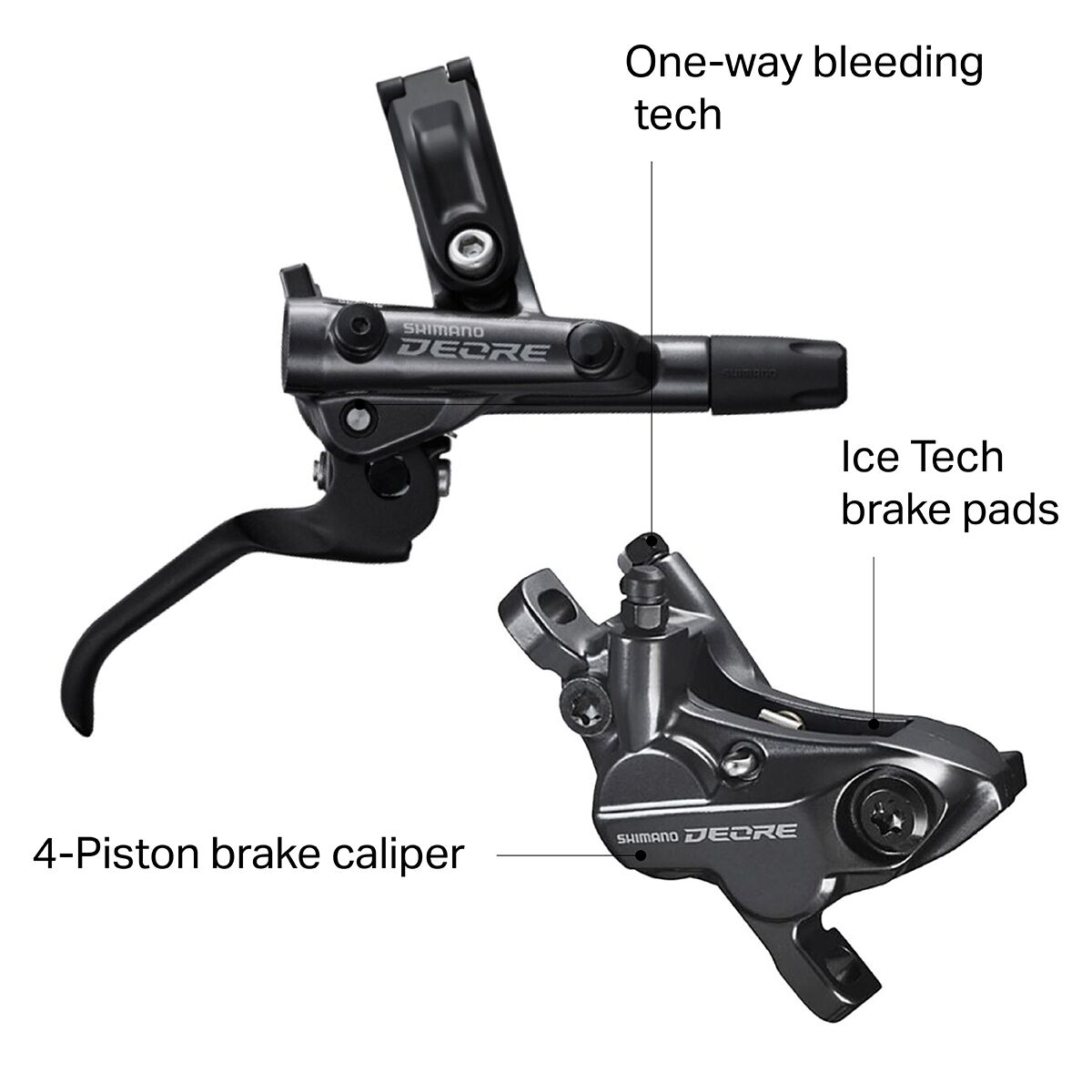 Shimano Deore BR-M6120 Disc Brake - Bike