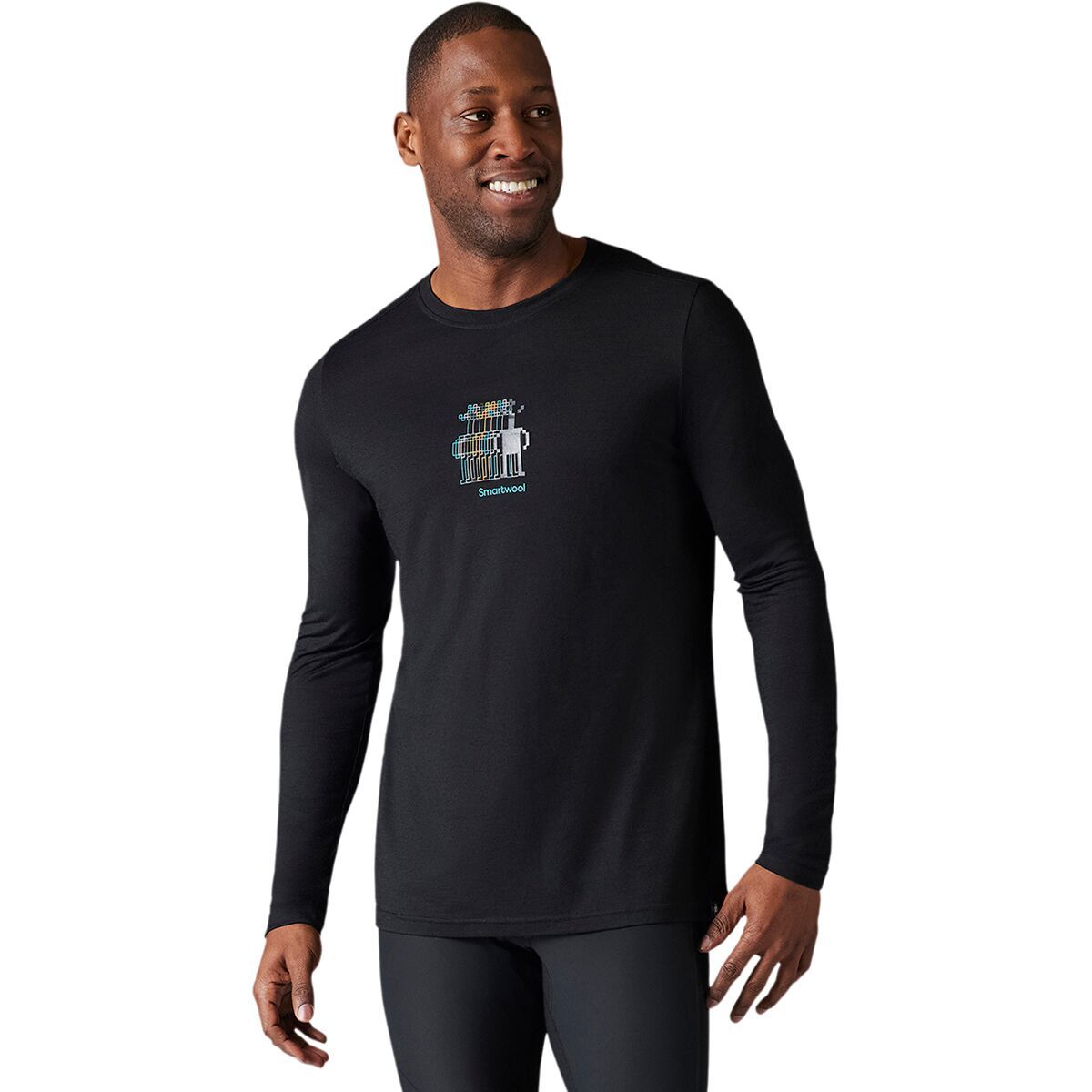 Smartwool Merino Sport 150 Logo Long-Sleeve Graphic T-Shirt - Men's - Men