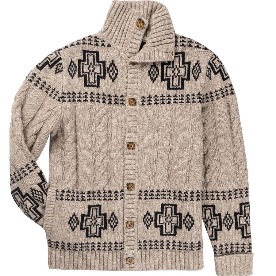 Pendleton Cable Cross Cardigan - Men's - Men
