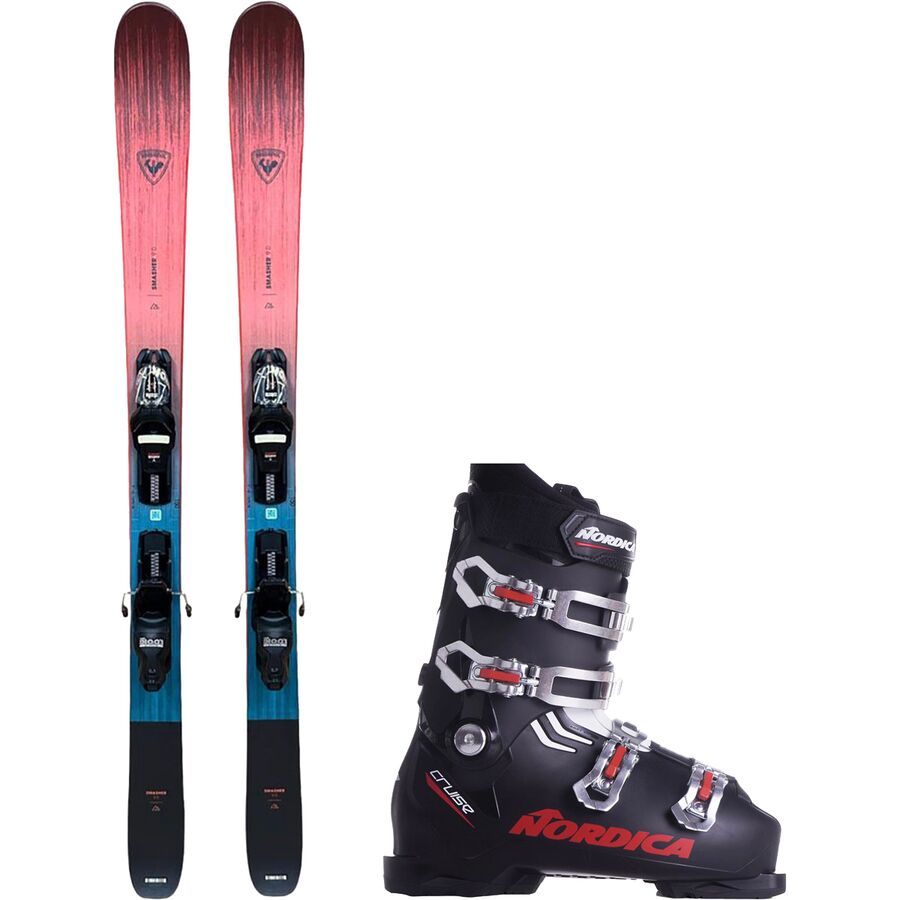 Rossignol Smasher 90 Ski Package + Nordica Cruise 80 Ski Boots - Ski