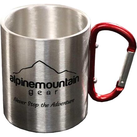 Alpine Mountain Gear Carabiner Mug - Hike & Camp