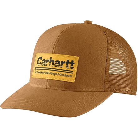 Carhartt Canvas Mesh-Back Outdoors Patch Cap - Men