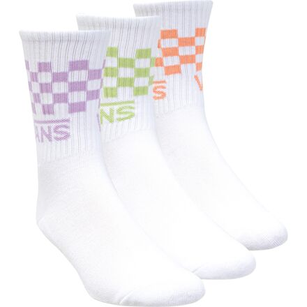 Vans Classic Check Crew Sock - 3-Pack - Women's - Men