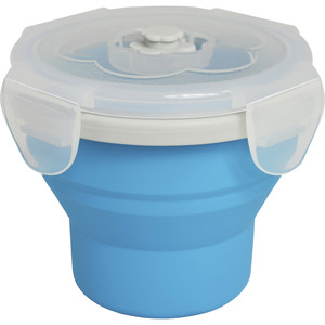 Eco Vessel Snacker Collapsible Silicone Box Food Storage Container ...